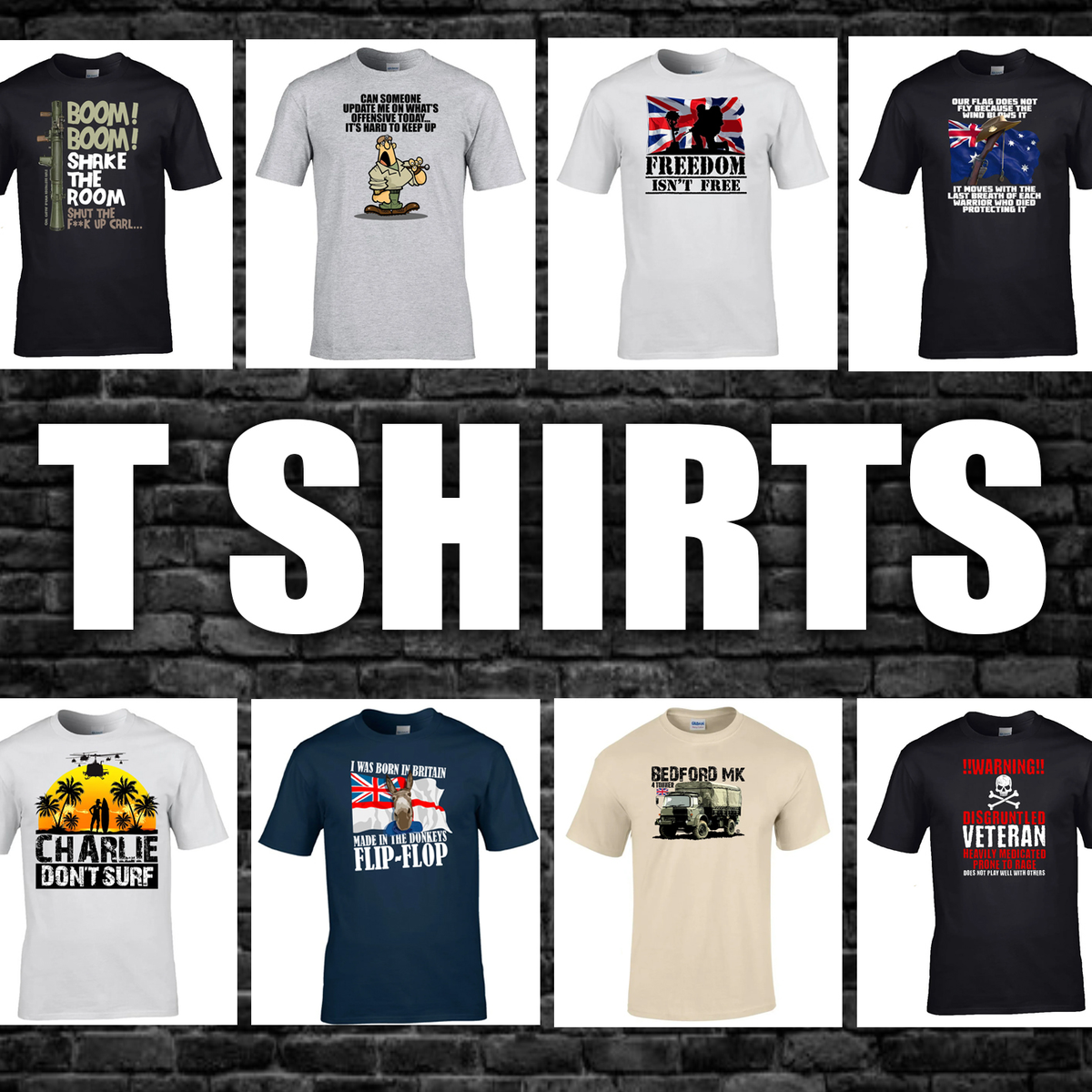 Crew Neck T-Shirts – Page 3 – Military Humor Stores