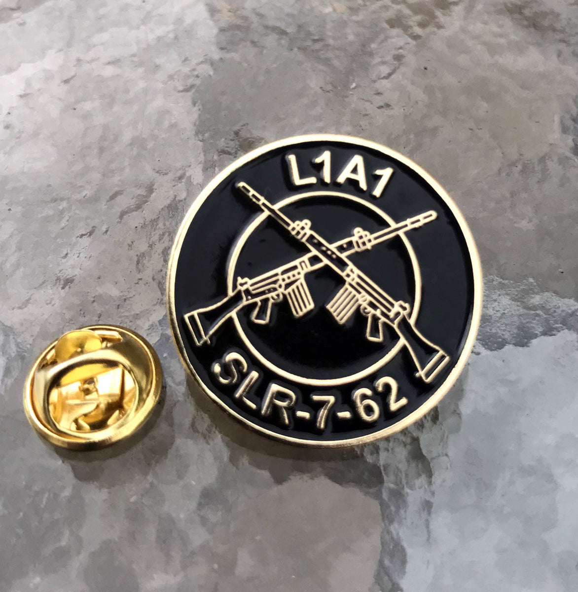 Military Humor - SLR- 7.62 - Pin Badge – Military Humor Stores