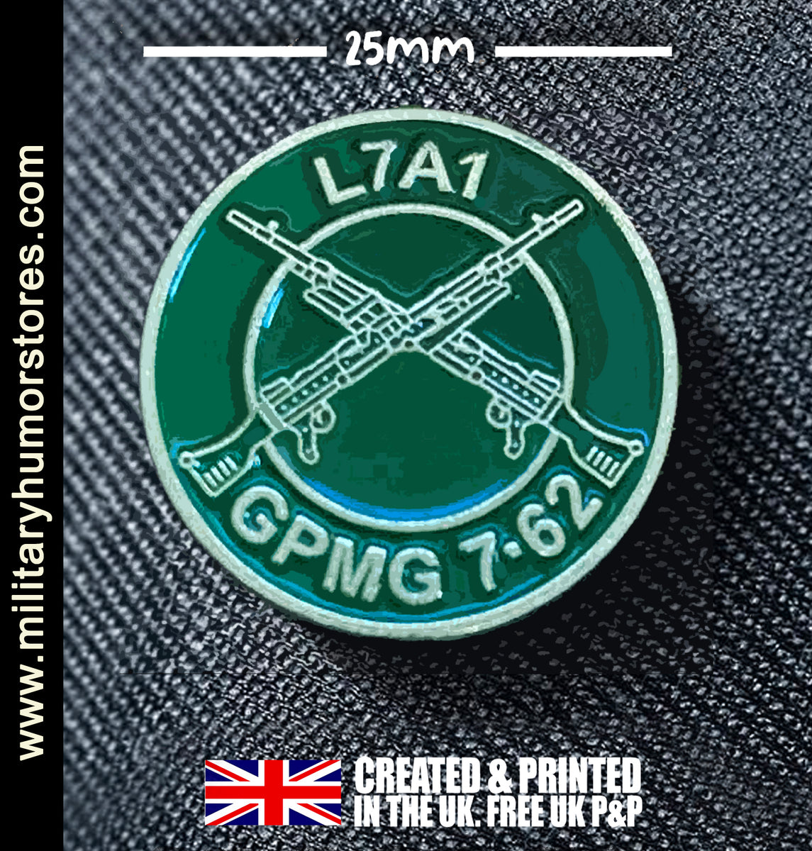 Military Humor - The General - GPMG - The Gimpy - Veteran Gifts - Brit ...