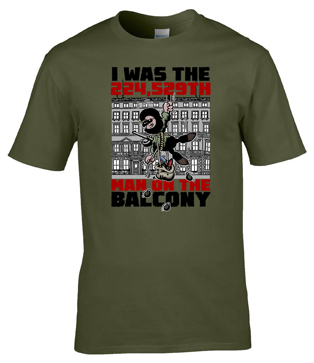 British Military T-Shirts - Balcony Banter T-Shirt - British Army Gift ...