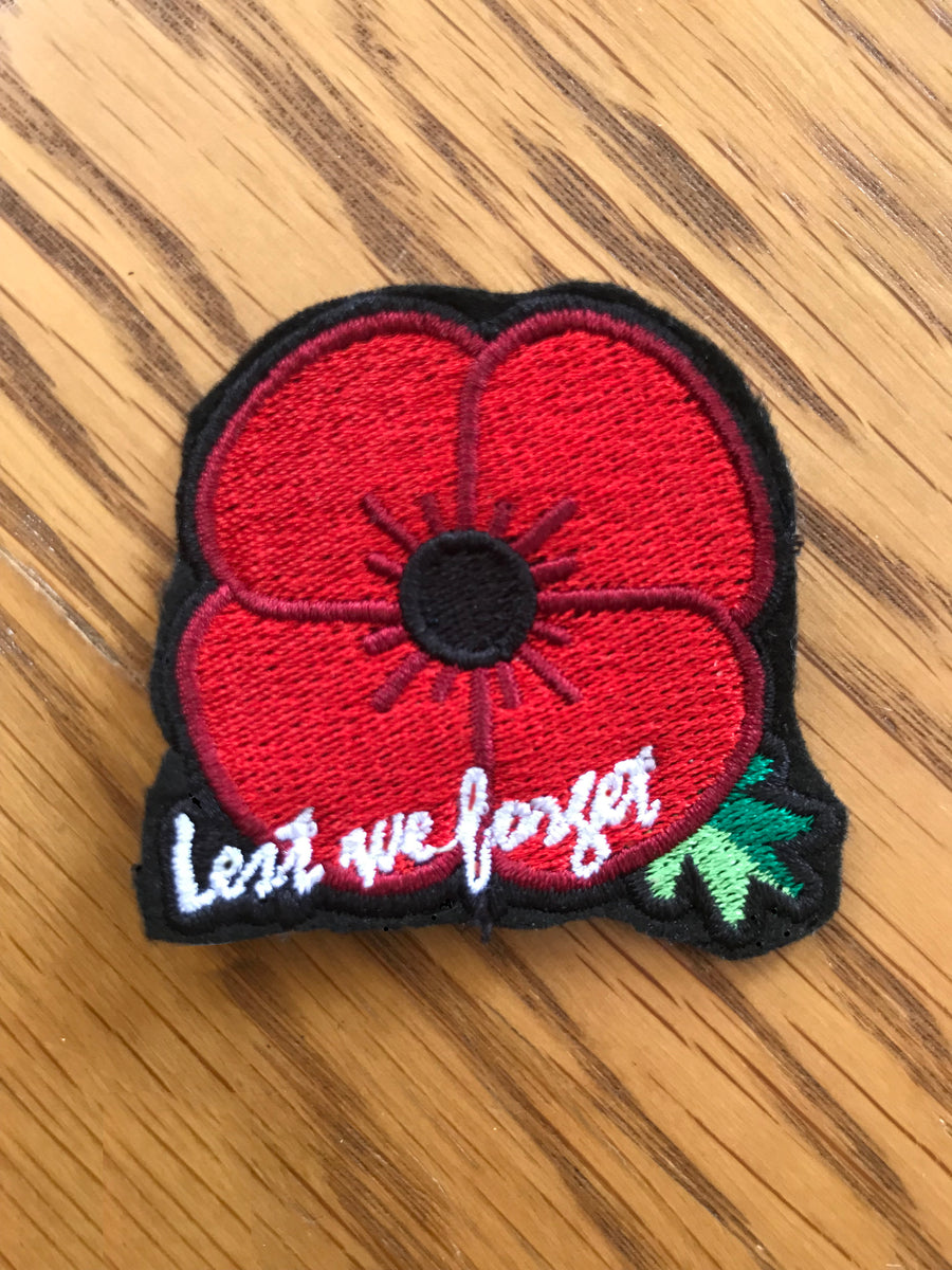 Military Humor - Lest We Forget - Embroidered Patch – Military Humor Stores
