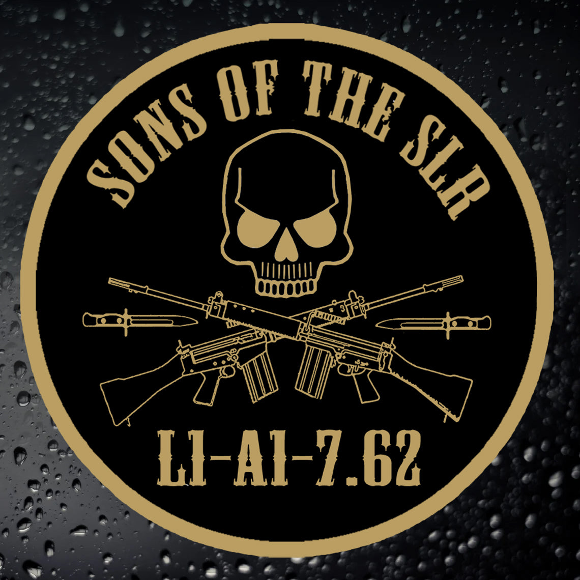 Military Humor - Sons of the SLR - Car Sticker – Military Humor Stores