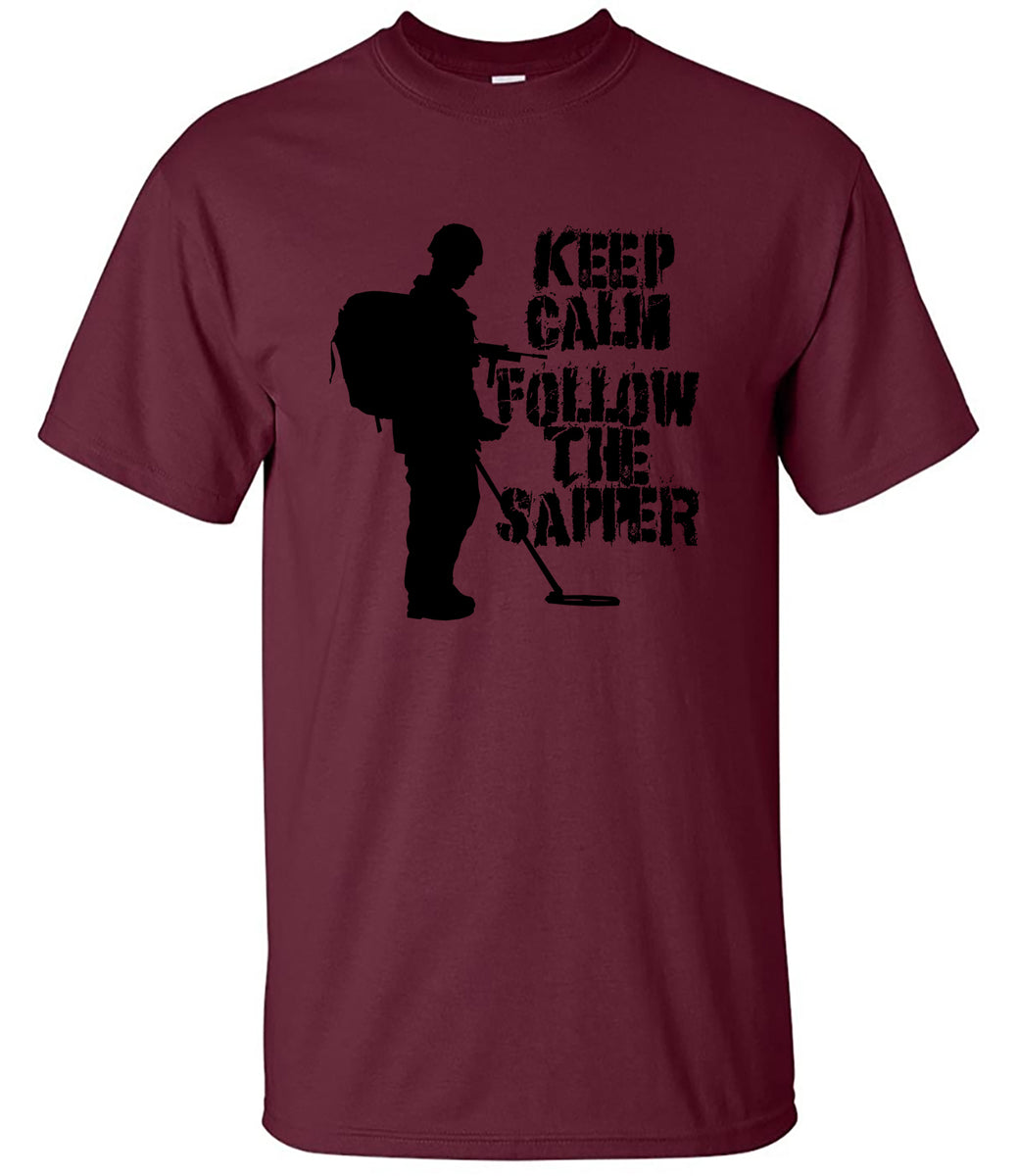 Military Humor - Follow the Sapper - Tee – Military Humor Stores