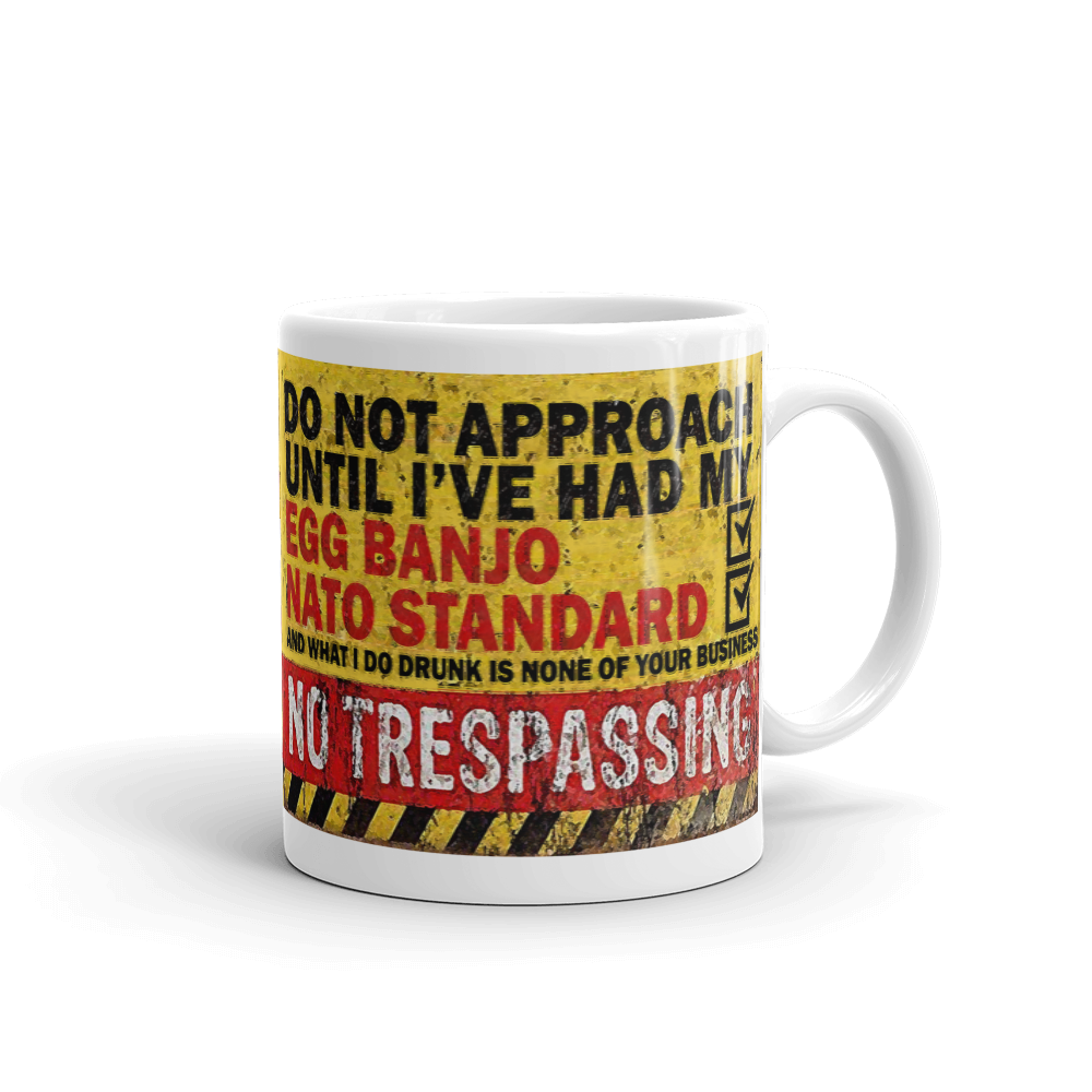 Military Humor - Warning - Veteran - Mug – Military Humor Stores